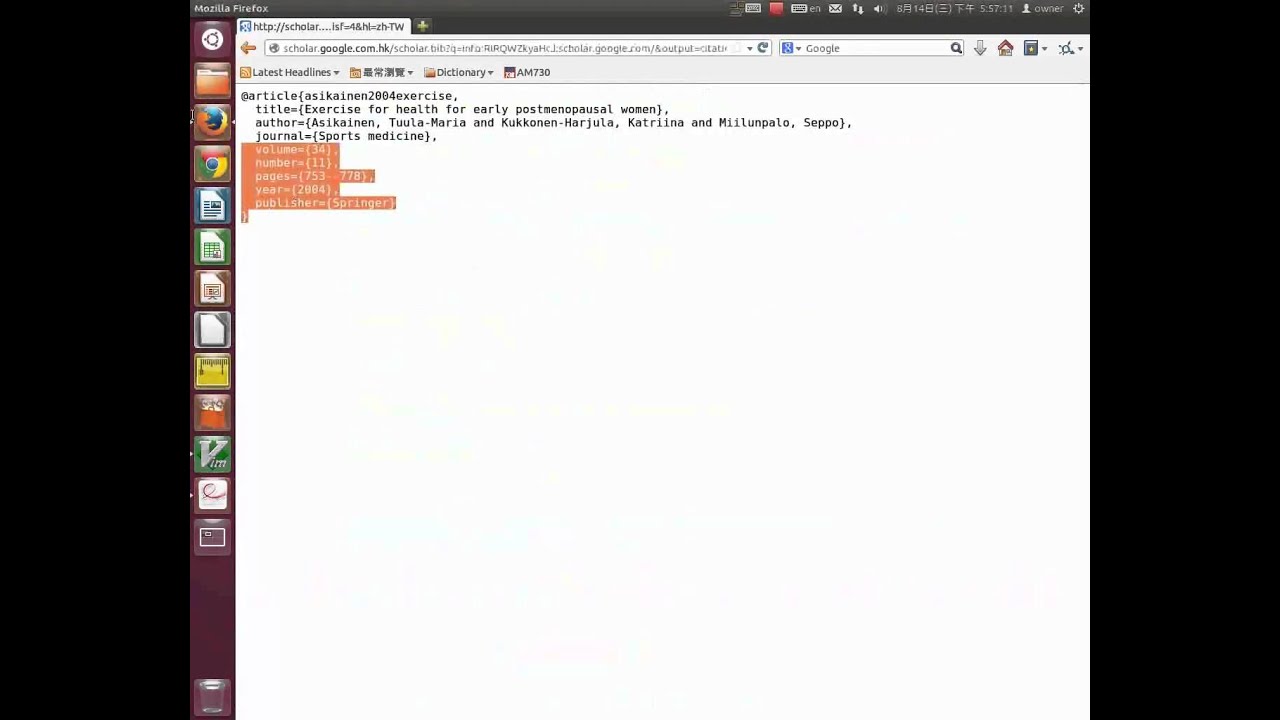 Easy Citing in APA Style with Vim-LaTeX - YouTube