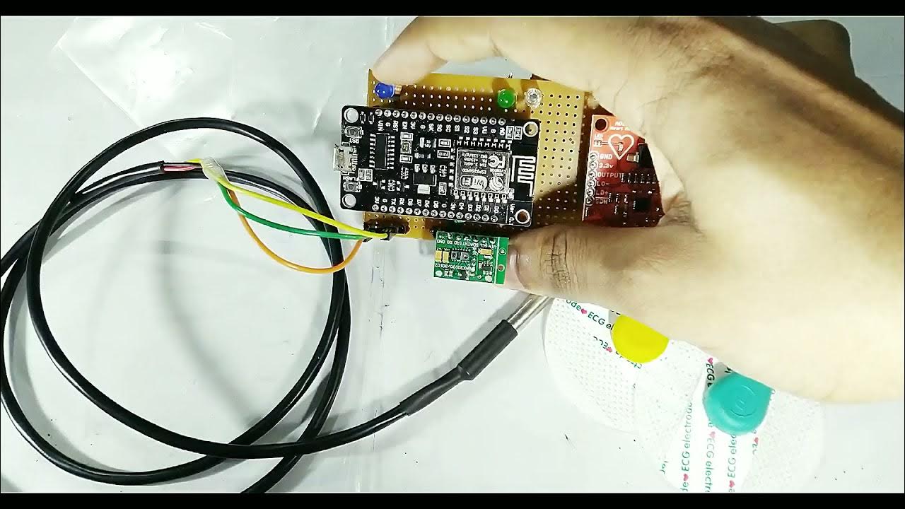 IOT based smart health monitoring system || Final year project || - YouTube