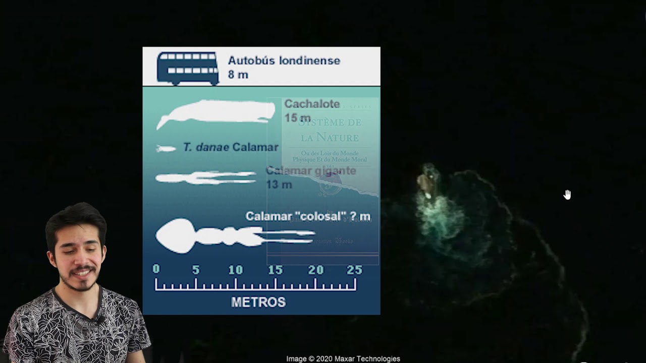 Como encontrar al kraken en Google Earth - YouTube