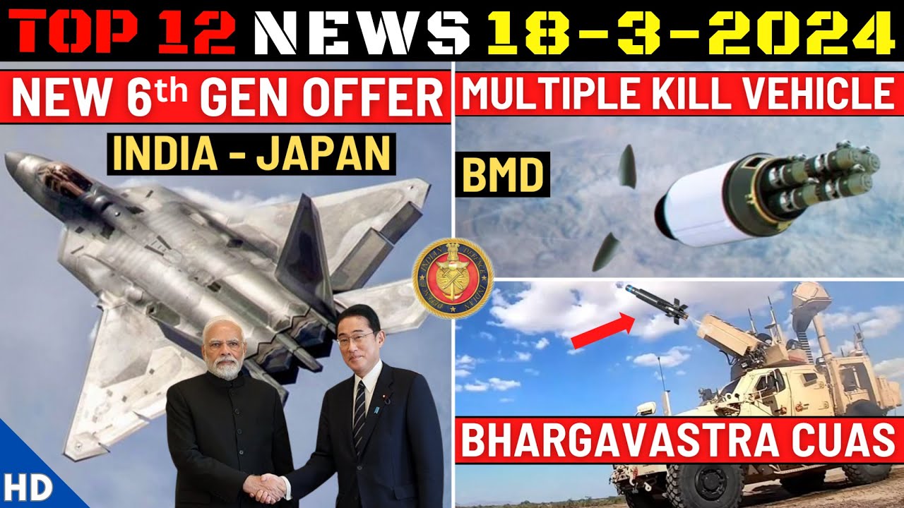 Indian Defence Updates : Japan Offers 6th Gen Fighter,DRDO Multiple ...