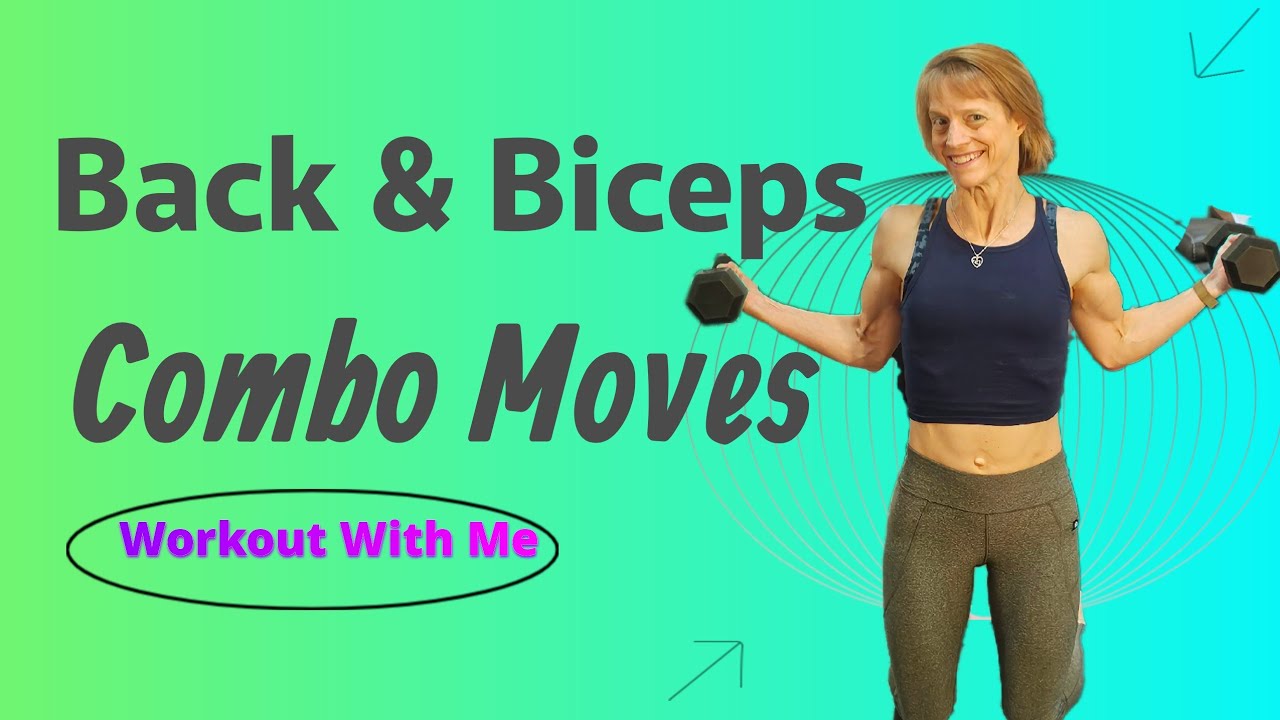 10-Minute Back and Bicep Dumbbell Workout । Combo Move Workout! - YouTube