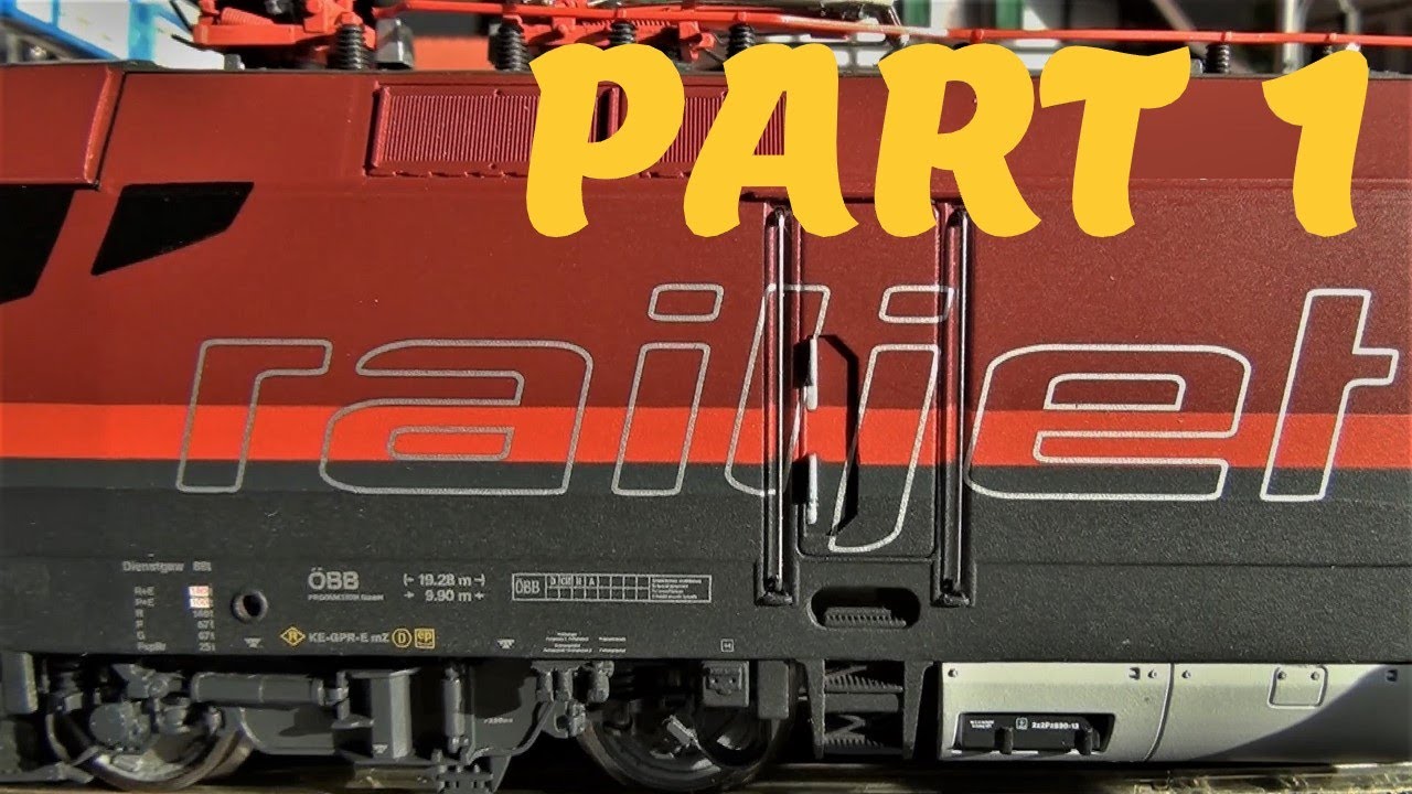 🇦🇹 Railjet Taurus by Roco 73234 Still A Unique Concept Loco With Video ...