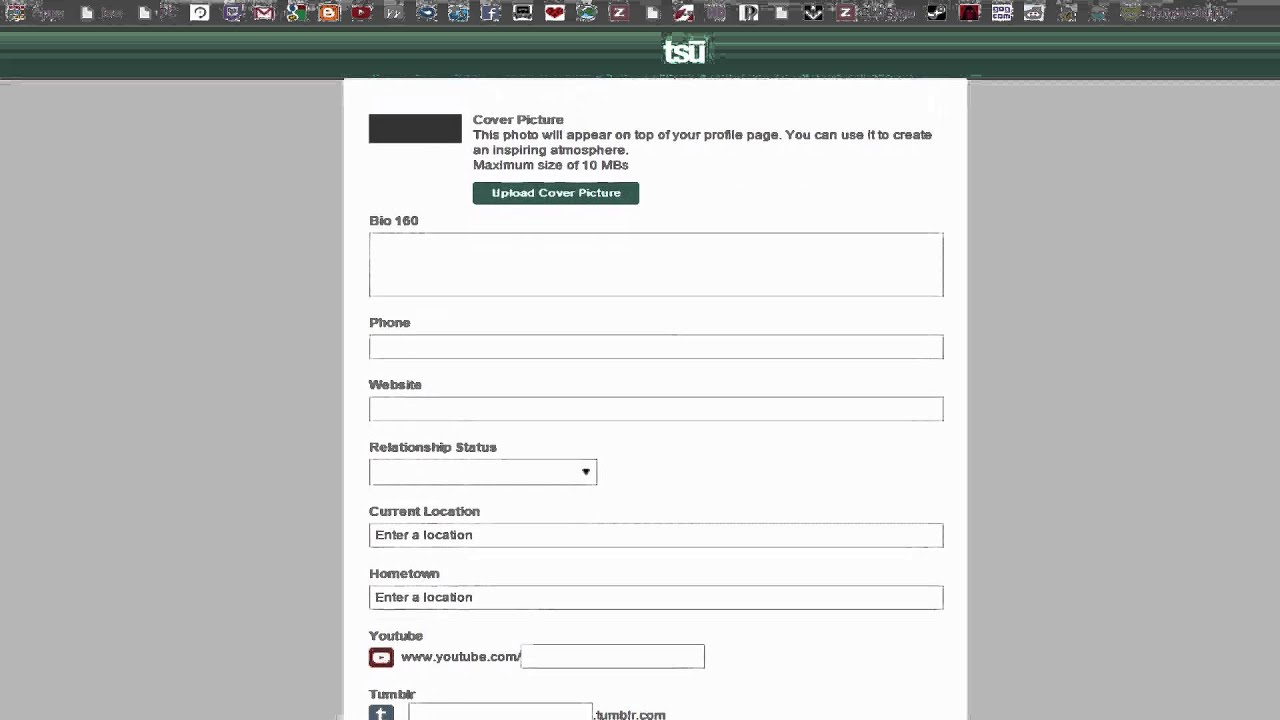 TSU How to register on tsu(SNS) - YouTube