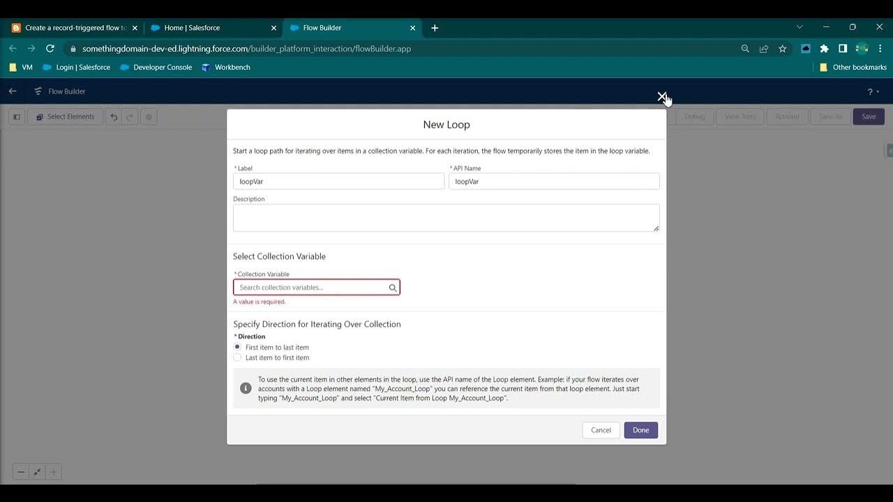 Create a recordtriggered flow to update related Opportunities of an Account using Flow # ...