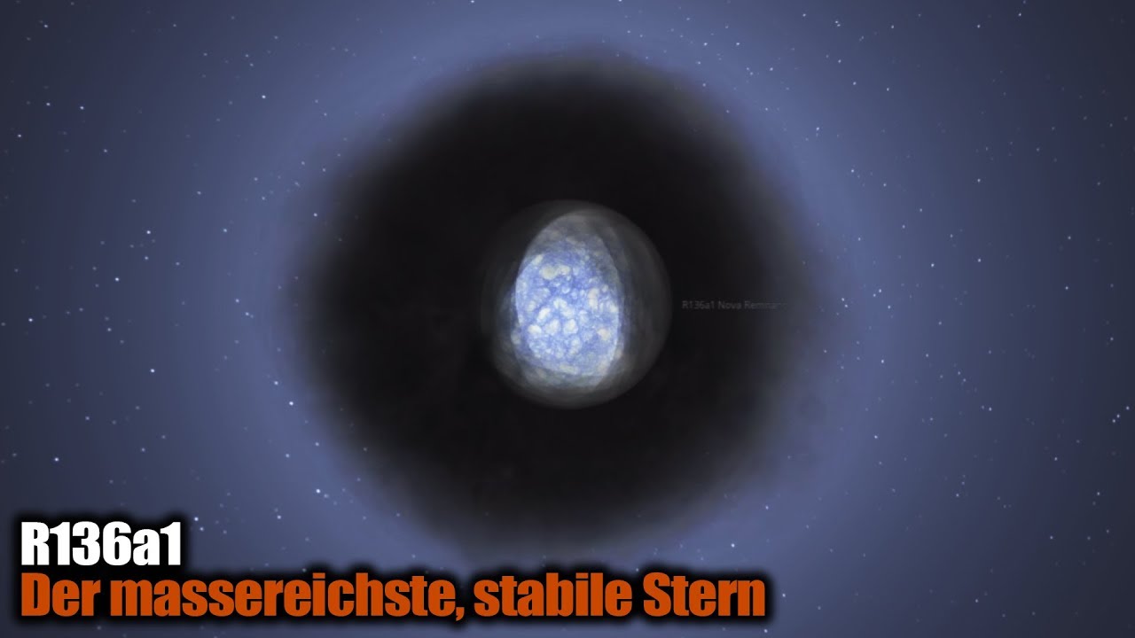 R136a1 - Der Massereichste Stern - YouTube