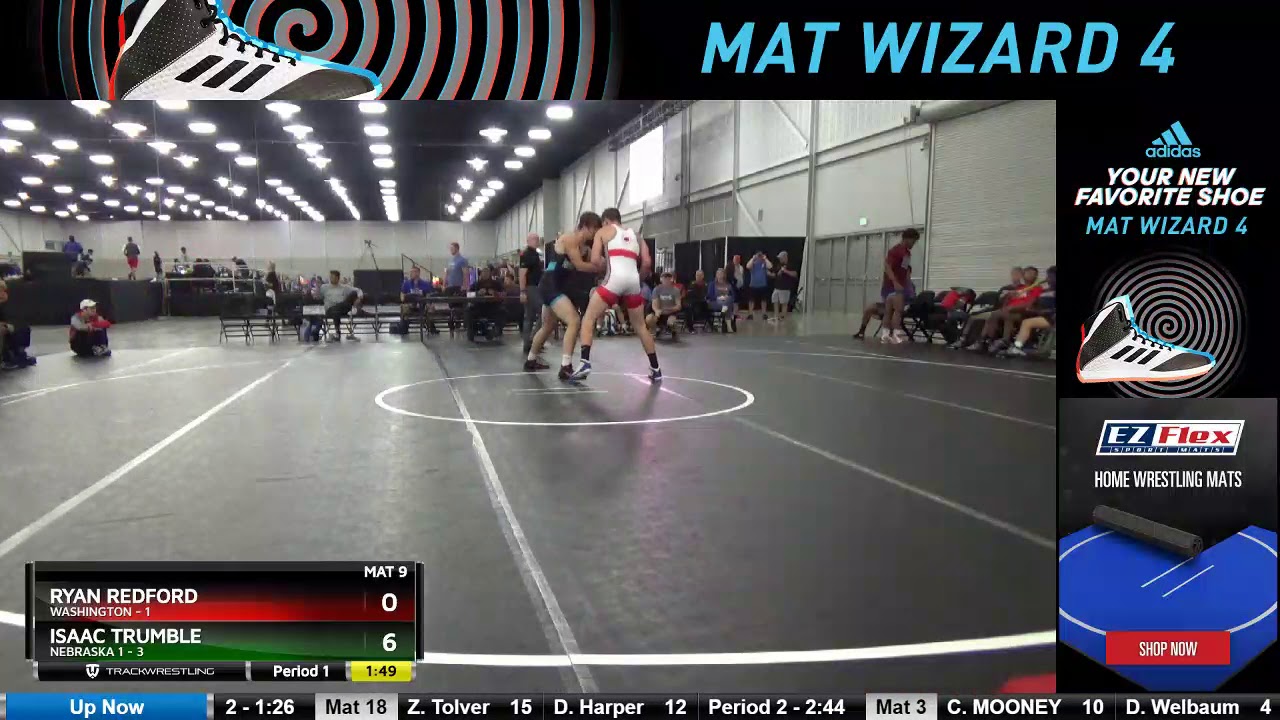 Mat 9 182 Ryan Redford Washington Vs Isaac Trumble Nebraska 1 - YouTube