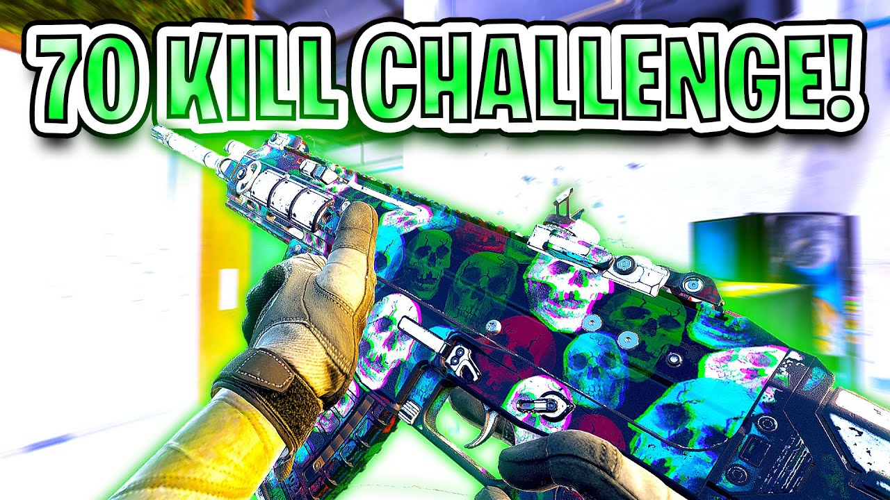 Pro COD Player attempts THE 70 KILL CHALLENGE In MW3 - YouTube
