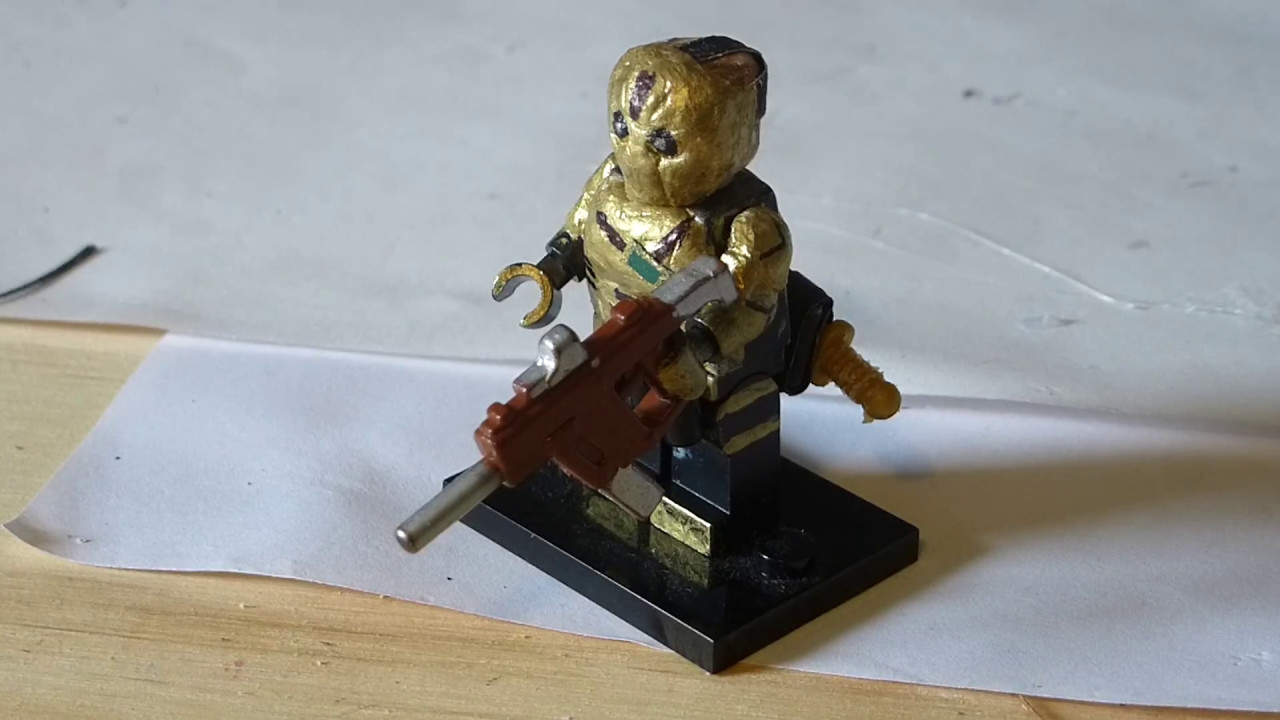 Lego Custom CoD BO3 Ruin Specialist Gold Armor - YouTube