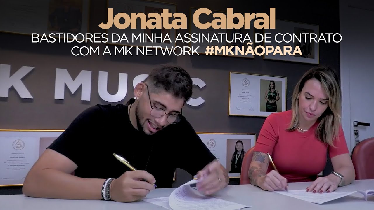 Jonata Cabral - Bastidores da Minha Assinatura de Contrato Com a MK Network #MKNãoPara - YouTube