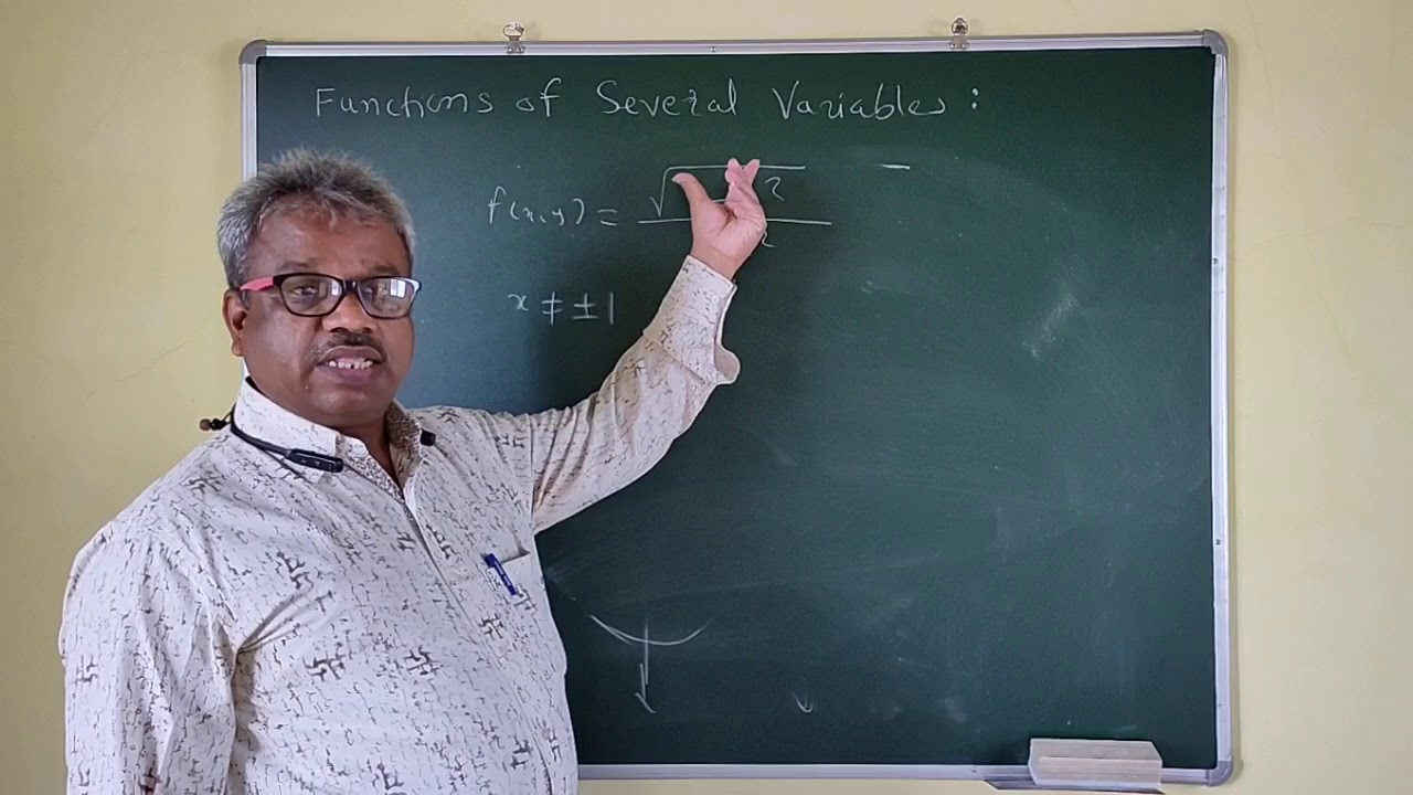 Domain and Range of Multivariable Functions Lectures-2 - YouTube