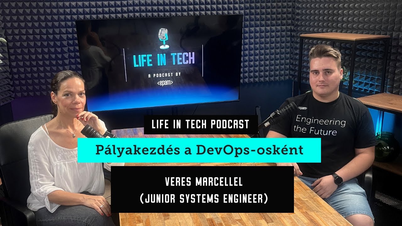 Így indul egy DevOps-os karrier - Veres Marcell, Junior Systems Engineer-rel beszélgettünk - YouTube