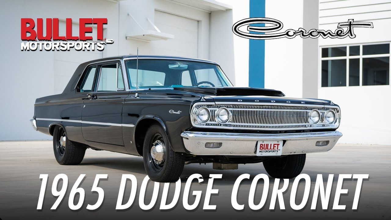 1965 Dodge Coronet | [4K] | REVIEW SERIES | "The Black Knight" - YouTube