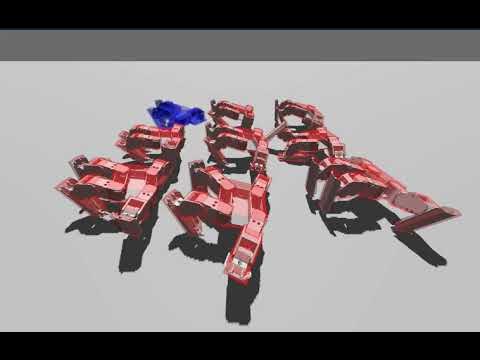 Walking Robot Reinforcement Learning Take 7349087569 - YouTube