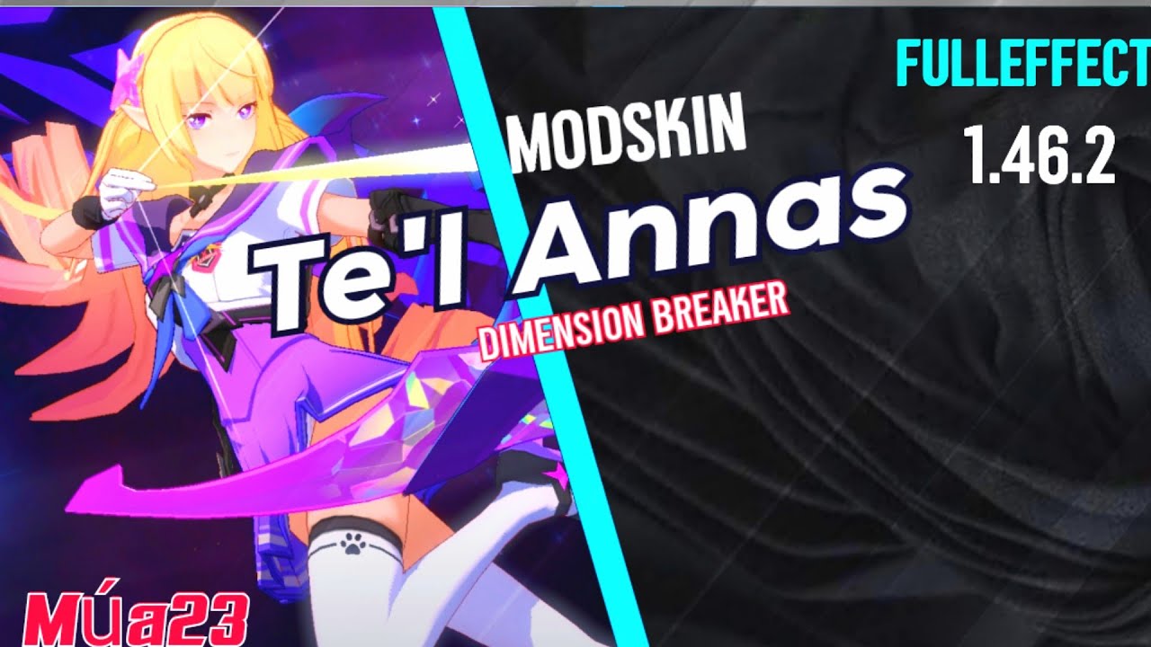 Rov Mod Skin Tel anime Dimension Breaker| มอด สกิน เทล อนิเมะ 1.46.2 ...