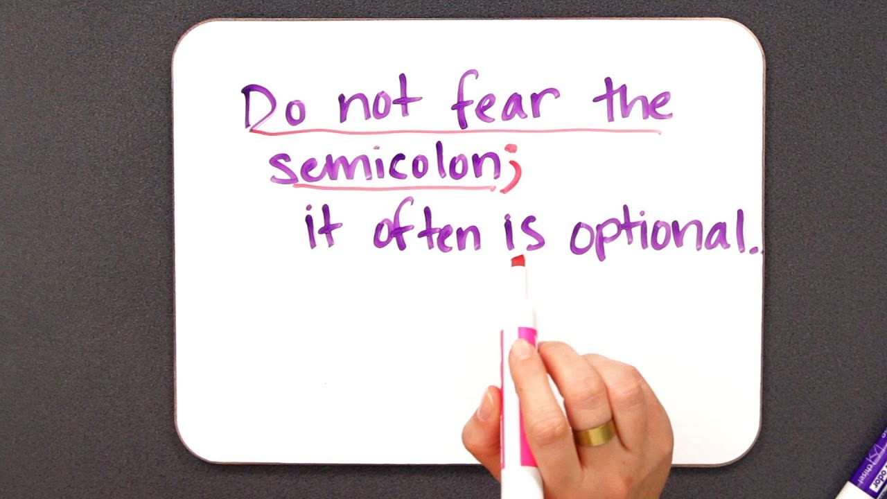 How To Use Semi Colons Grammar Lessons YouTube how-to-use-semi-colons-grammar-lessons-youtube