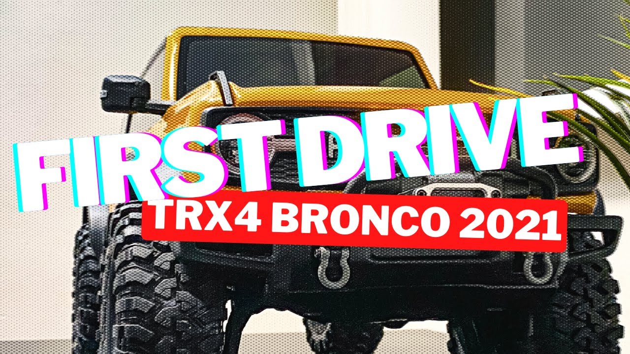 Remote Control car Traxxas TRX4 2021 Ford Bronco | rc car Very First ...