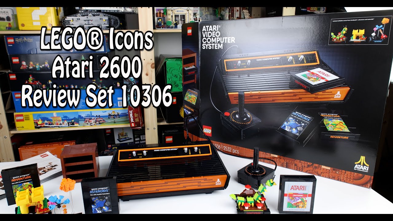 Review: LEGO Atari VCS 2600 Konsole (Icons Set 10306) - YouTube