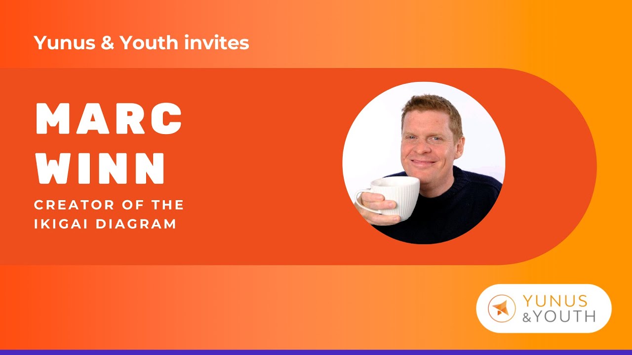 Yunus & Youth invites Marc Winn, creator of the Ikigai Diagram - YouTube