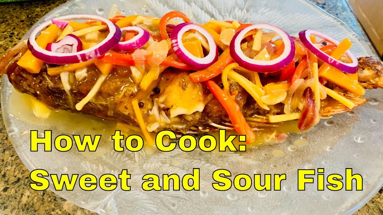 Pinoy Style Escabeche | Sweet and Sour Fish - YouTube