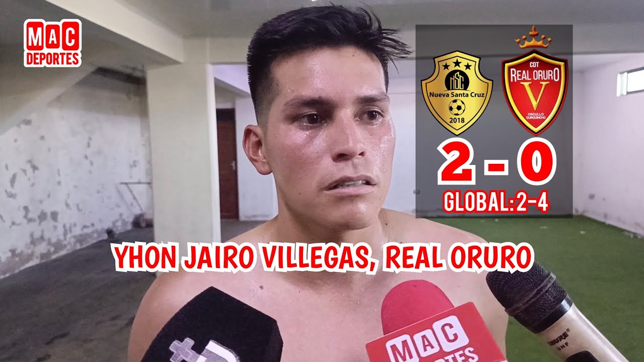 🎙Repercusiones: Yhon Jairo Villegas, Real Oruro | 𝗠𝗮𝗰 𝗗𝗲𝗽𝗼𝗿𝘁𝗲𝘀 - YouTube