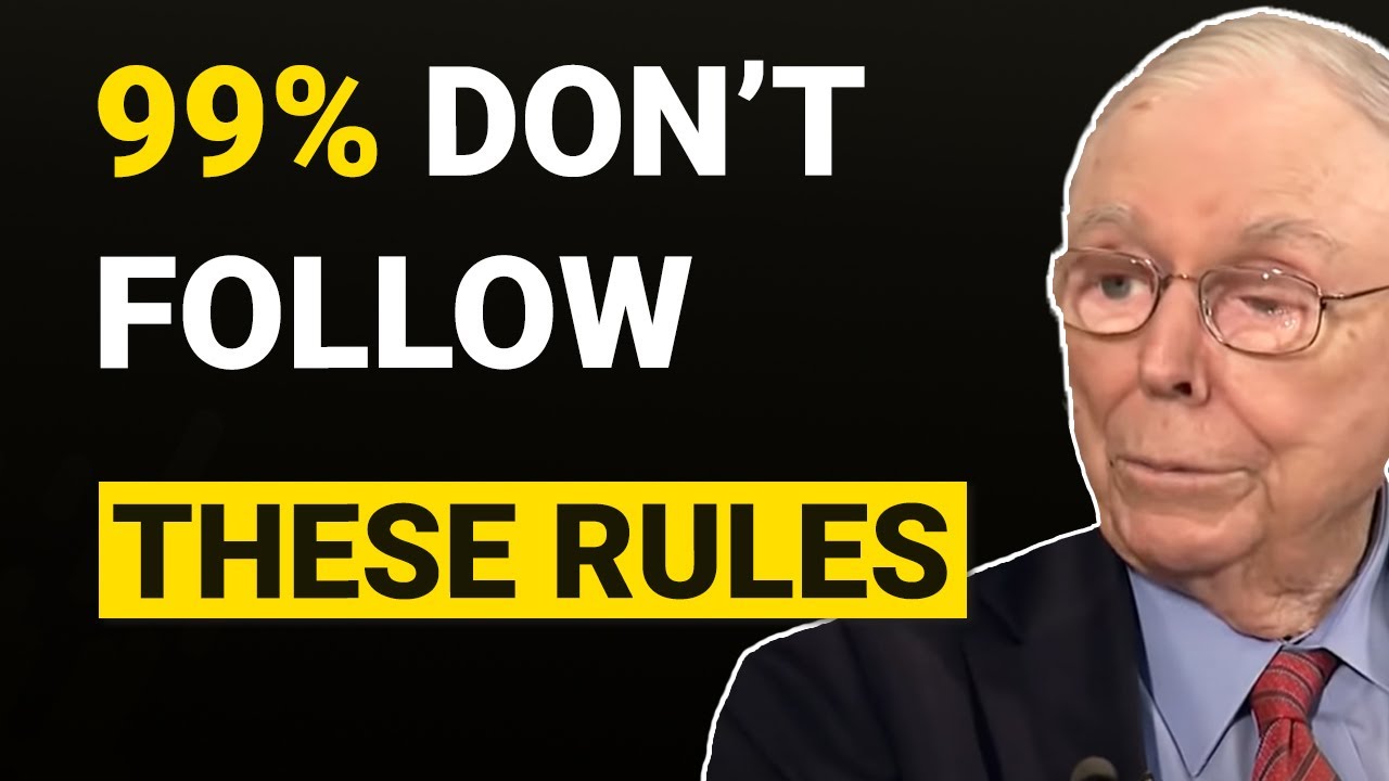 Charlie Munger You Only Need To Know These Rules To Get What You Want