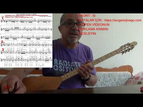 SOLFEJ GEL BENİM GELİN YARİM KISA SAP BAĞLAMA EKLEYEN SURGEON