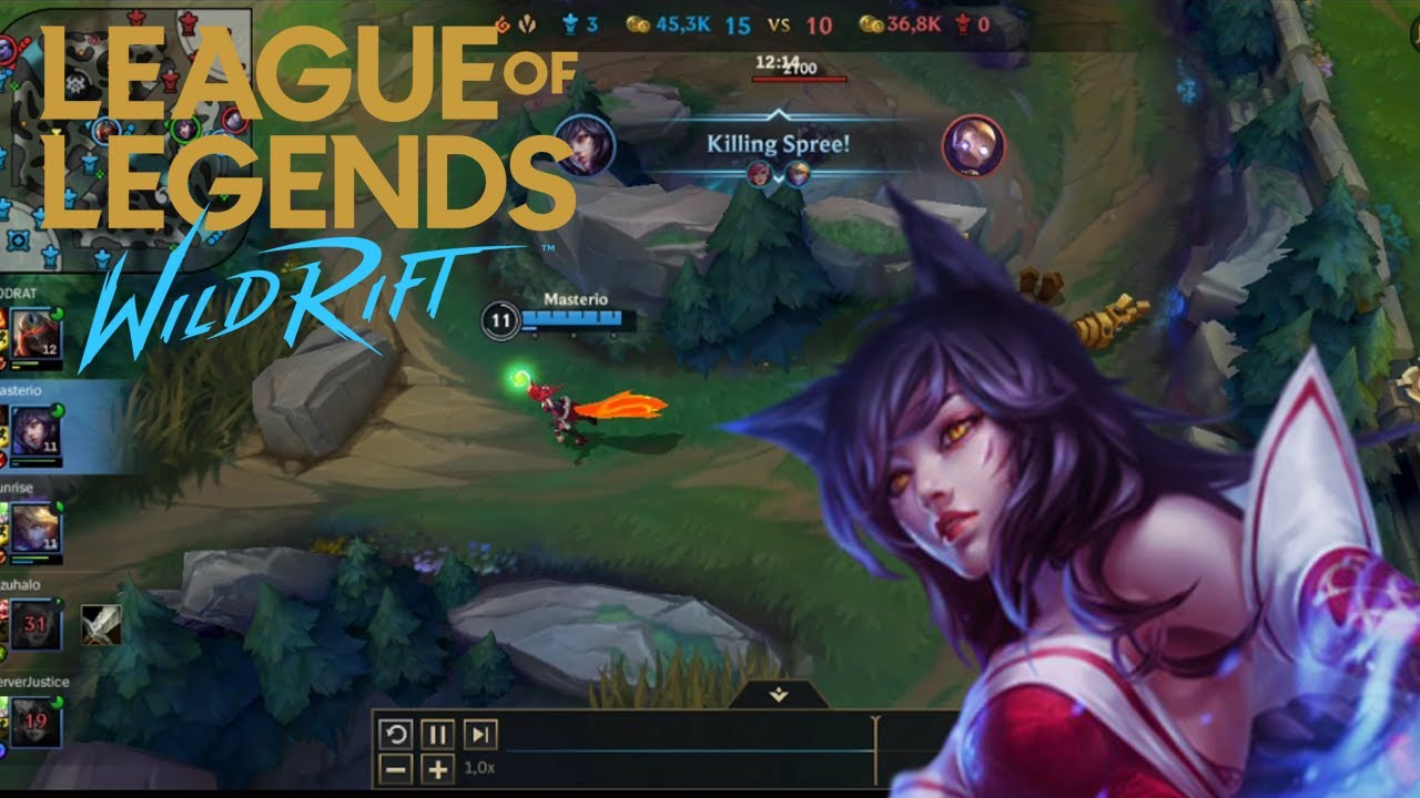 To be pro ahri - Wild rift - league of legends - YouTube