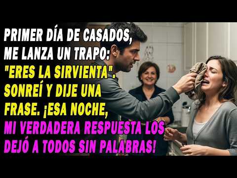 Primer Día De Casados, Me Lanza Un Trapo- 'Eres La Sirvienta'😡Sonreí Y Dije Una Frase😇¡esa Noche