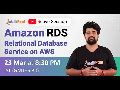 Amazon RDS | Relational Database Service on AWS | Intellipaat - YouTube
