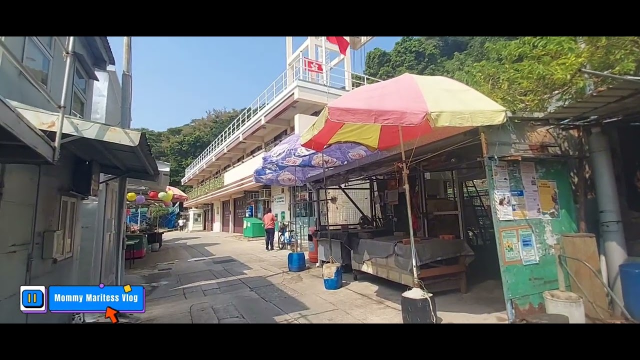Way up to Tai-O pavillion. (summit / view deck). - YouTube