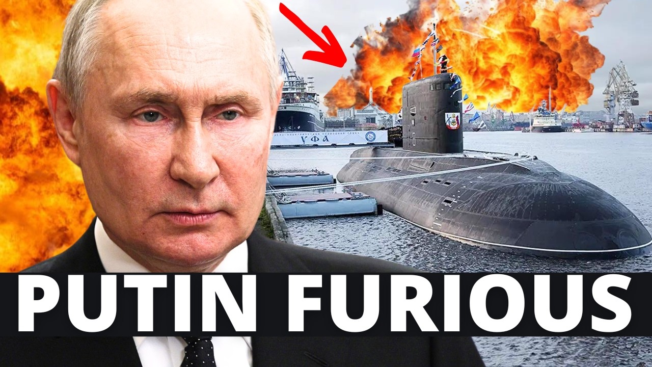 Ukraine SINKS Massive $300M Russian Submarine In Crimea; Putin FURIOUS ...