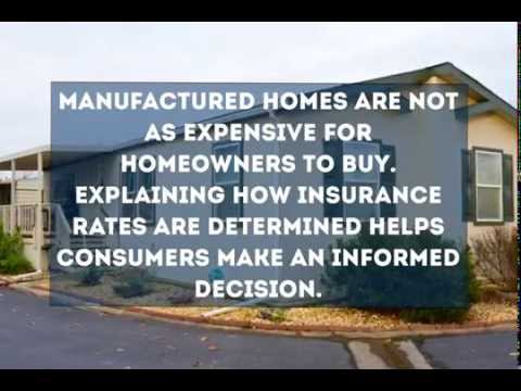 Manufactured Home Insurance: Explaining Rates - YouTube