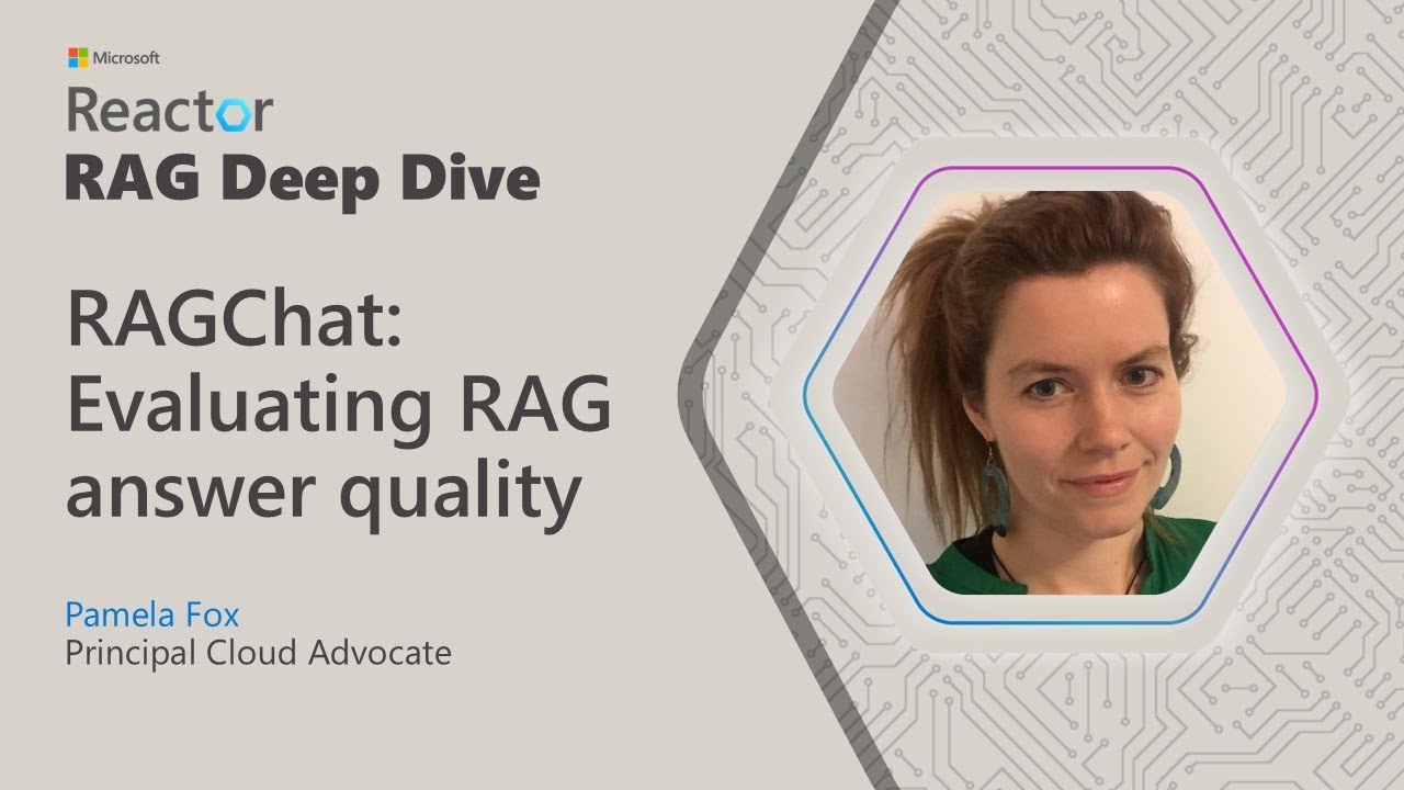 RAGChat: Evaluating RAG answer quality - YouTube