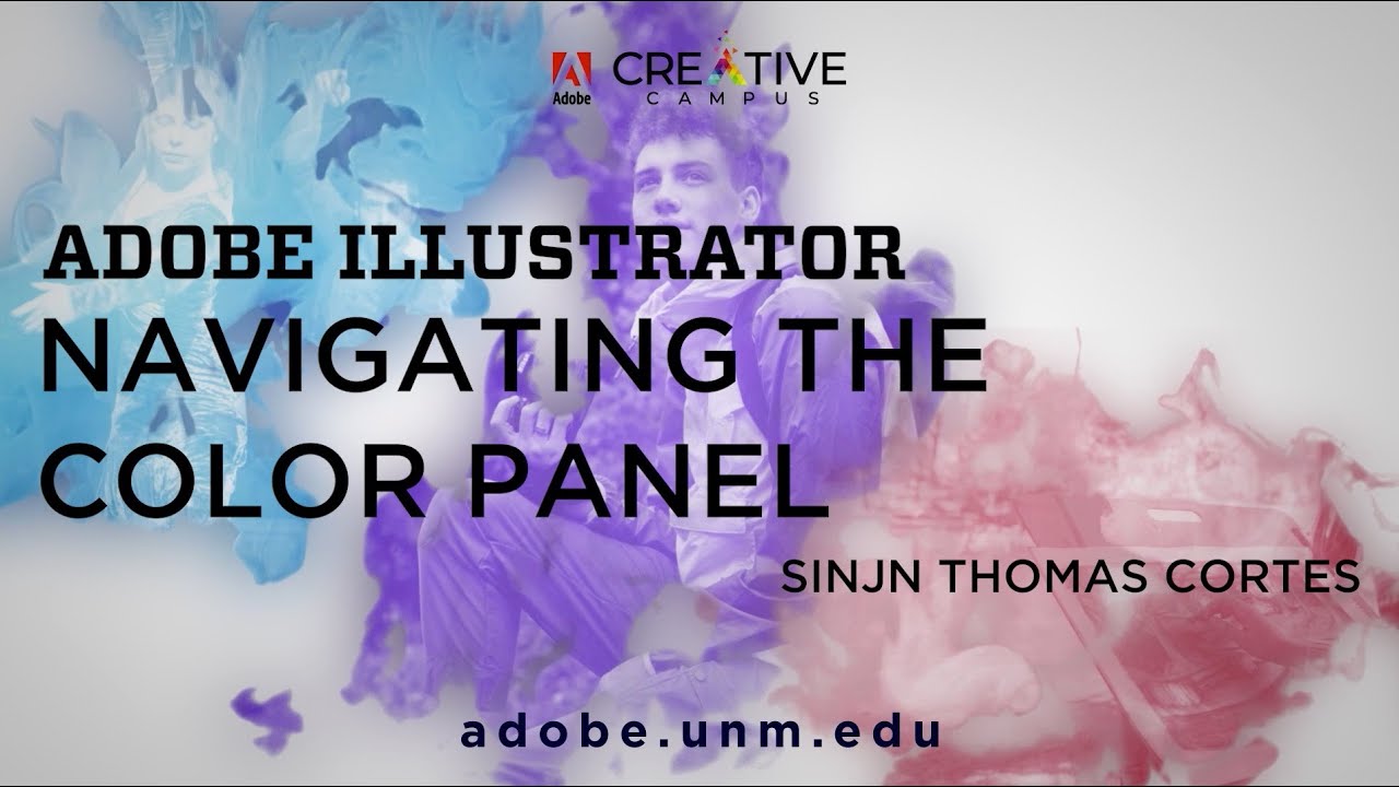 Adobe Illustrator – Part 4 – Navigating the Color Panel - YouTube