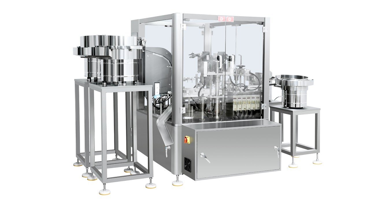 Reagent Tube Filling Capping Machine 101: 26 steps to success - YouTube