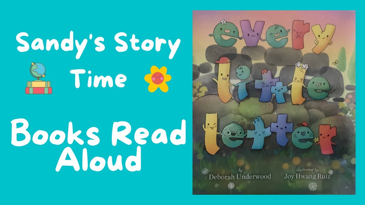 every little letter | a read aloud about how something small can make a ...