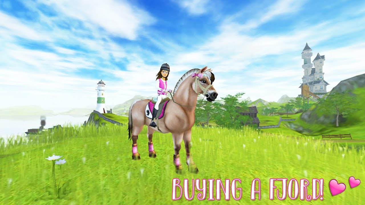 Buying my first Fjord horse! | Star Stable - YouTube