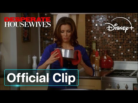 Gaby fakes a cake | Desperate Housewives | Disney+ UK