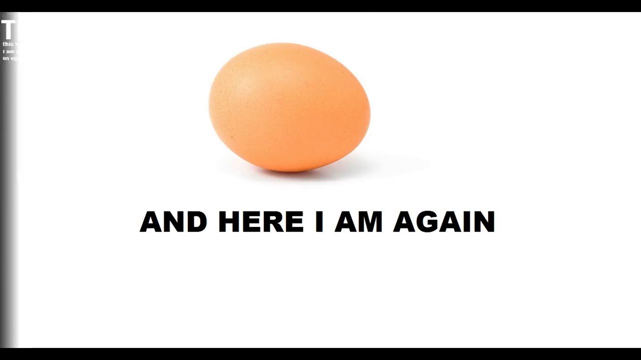 I am Egg! - YouTube