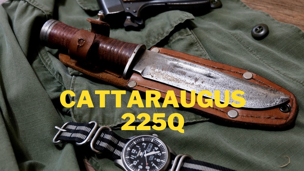 Vintage Ww2 Cattaraugus 225q Knife Restoration Youtube