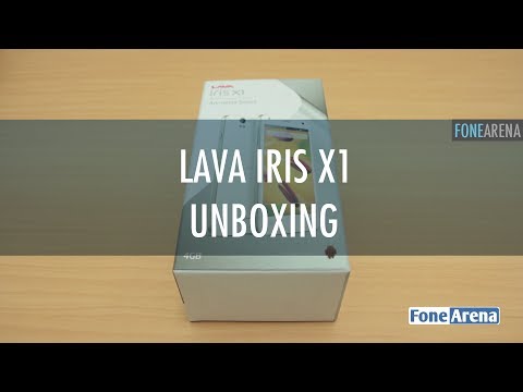 Lava Iris X1 Unboxing