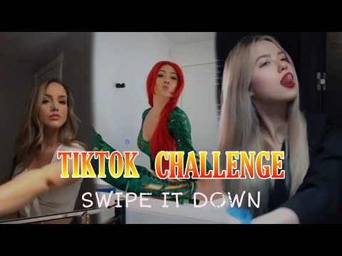 KOMPILASI l CHALLENGE TIKTOK l SWIPE IT DOWN
