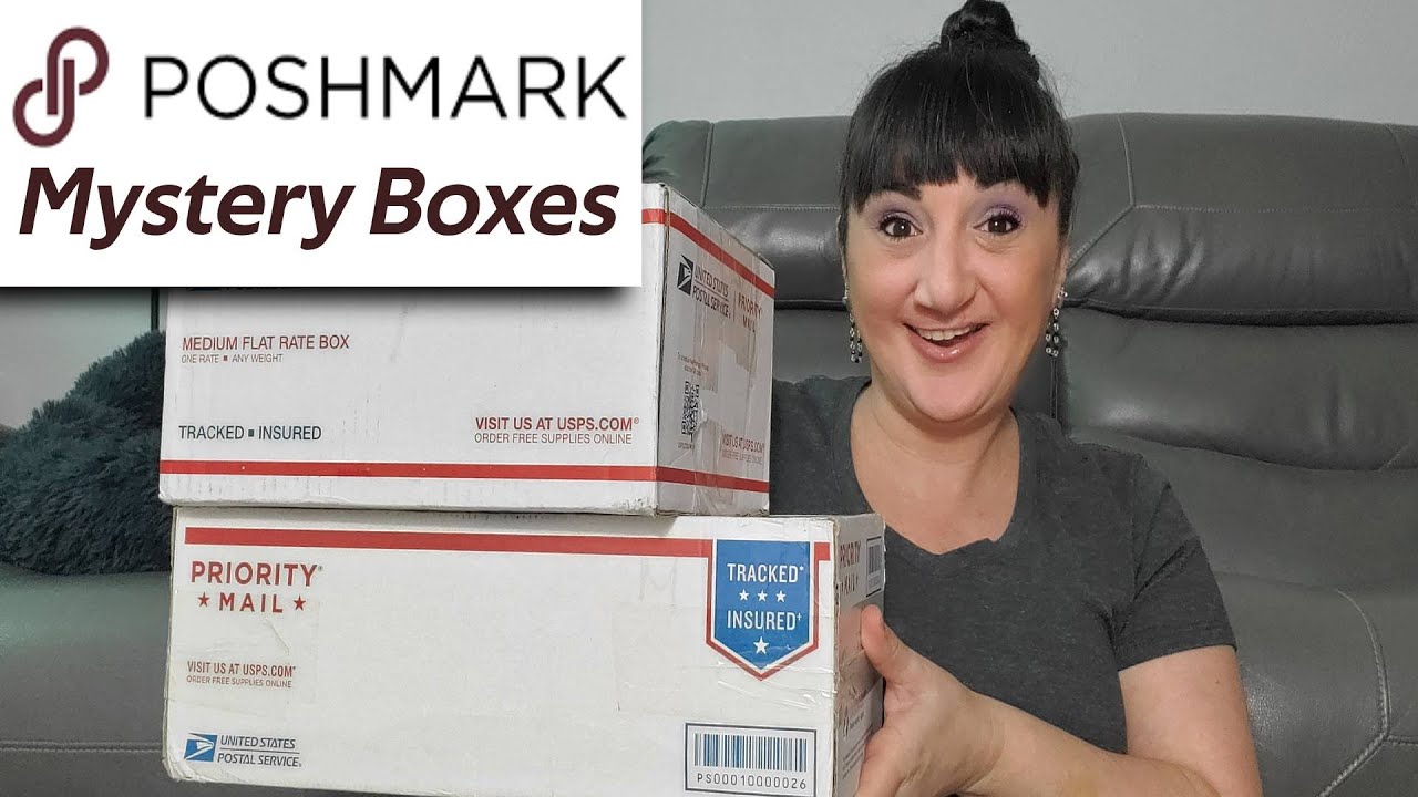 Unboxing POSHMARK Mystery Clothing Boxes | 2 Different Sellers | Might ...