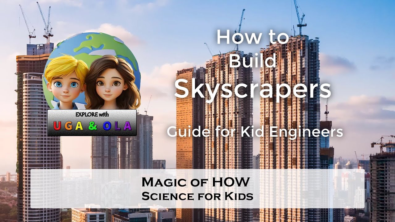 How to Build Skyscrapers? 🏗️ Guide for Kid Engineers! 🚧 - YouTube