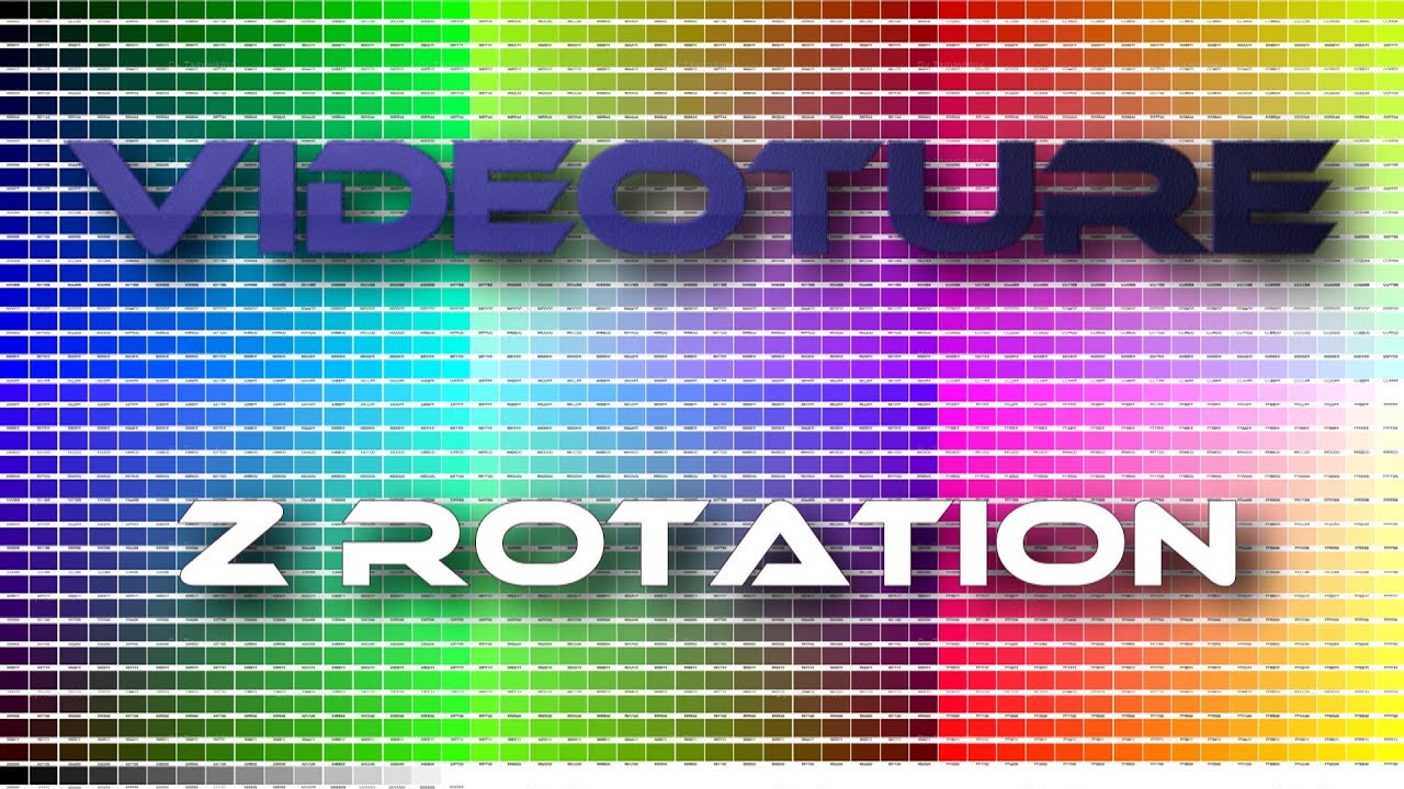 Videoture 3D Z Axis Rotation Example - YouTube