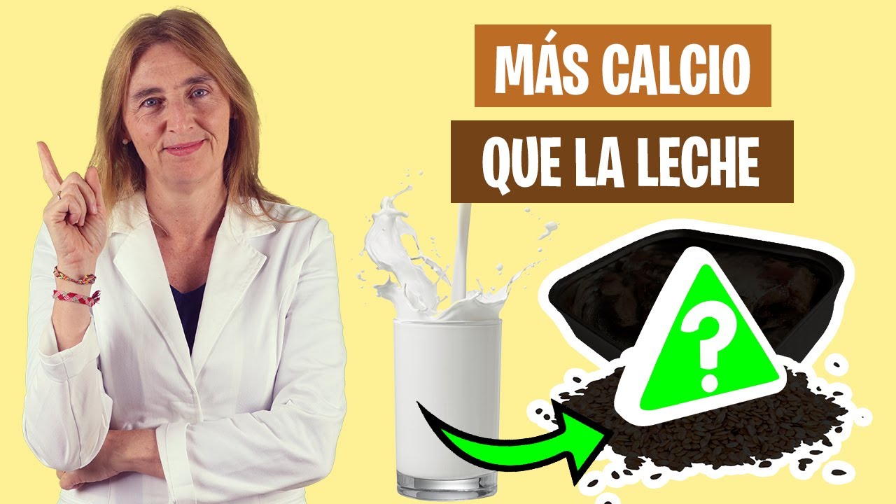 ALIMENTO con MÁS CALCIO que la LECHE | Fuente de calcio sorprendente ...