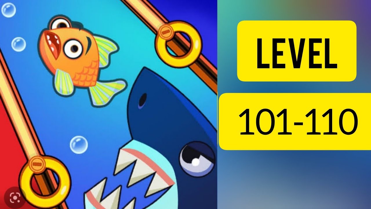 Save the Fish Game Level #101-110 || A Gaming - YouTube