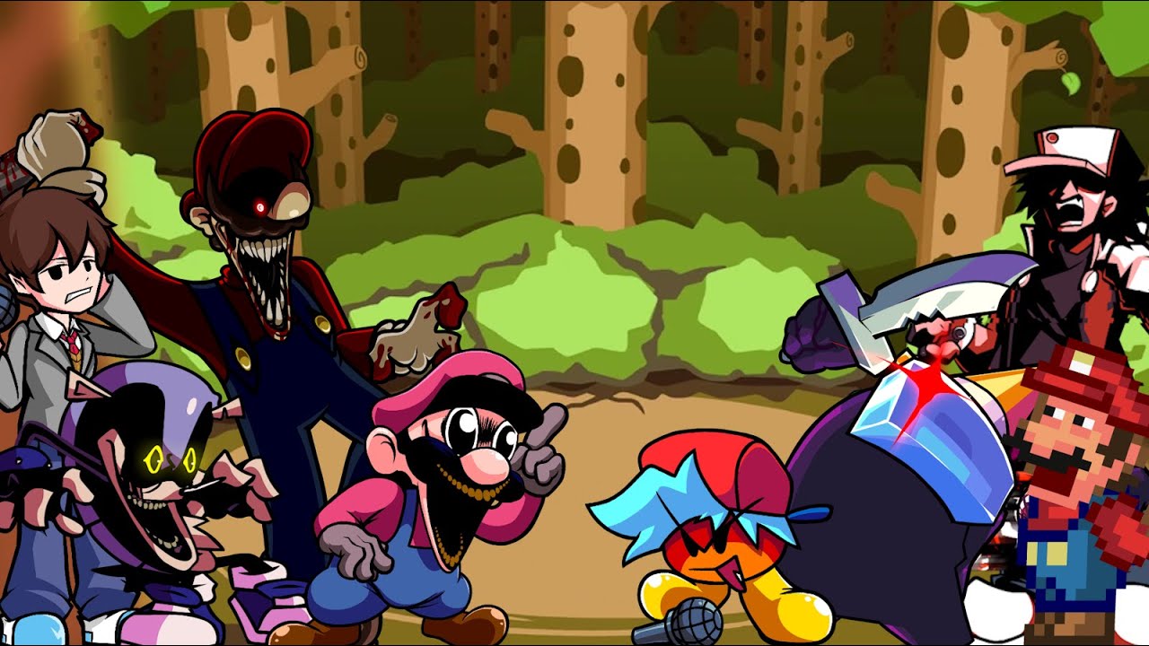 FNF - Last Course but Different Characters Sing It 🎶 (Everyone Sings ...