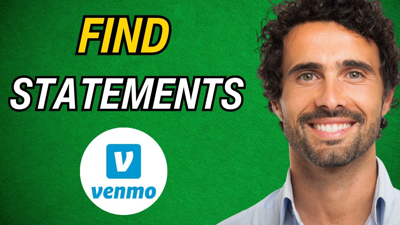 How To Find Your Venmo Statements 2024 - YouTube