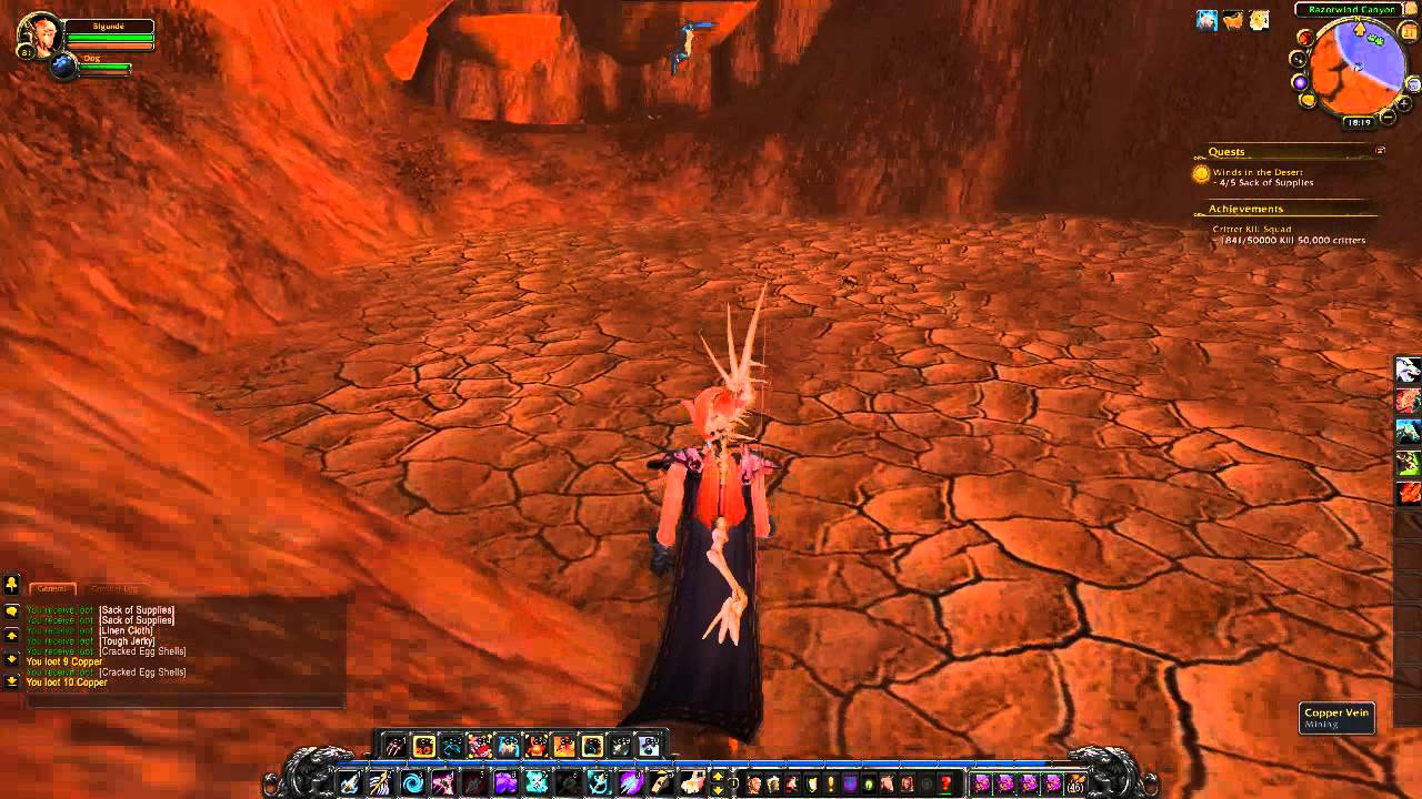 Quest Winds In The Desert In Wow - YouTube